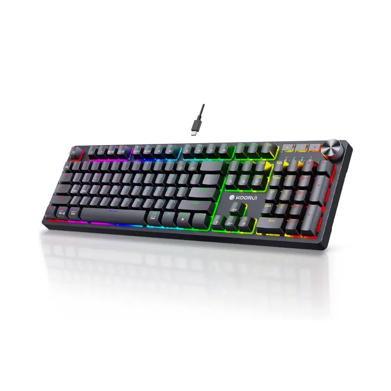 Koorui MK104 | Gaming Keyboard | MX BLUE | Nanodog.net